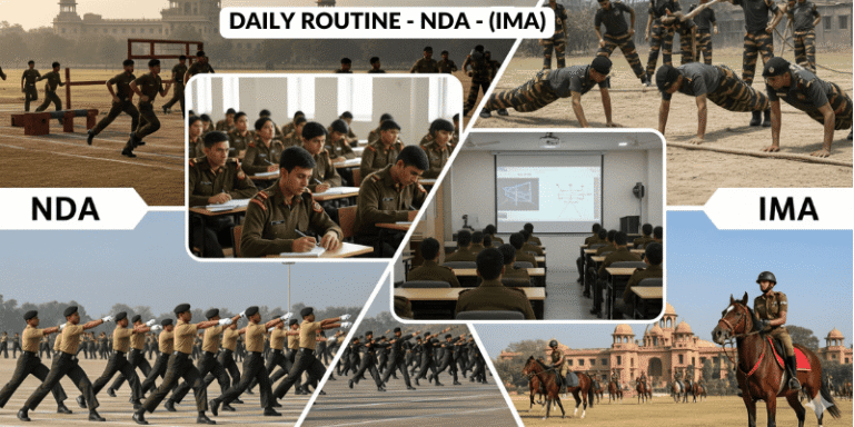 NDA & IMA : Cadet Daily Routine Explained