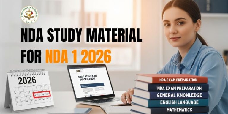 NDA Study Material for NDA 1 2026 - Smart & Structured