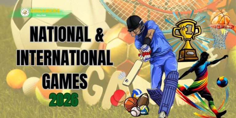 List of National and International Games 2026